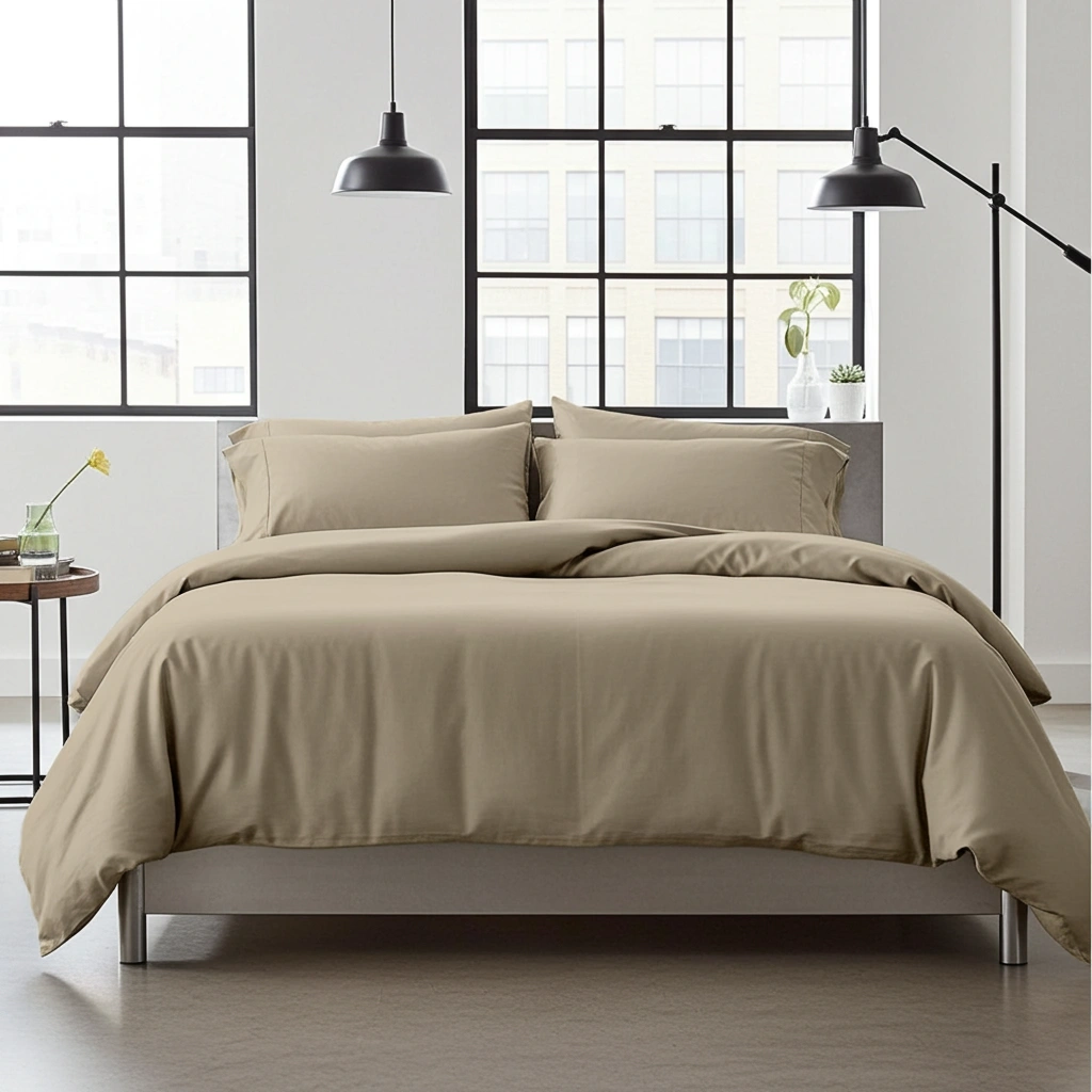 Aether Luxe Cotton Bedsheet Set - Aura Decor